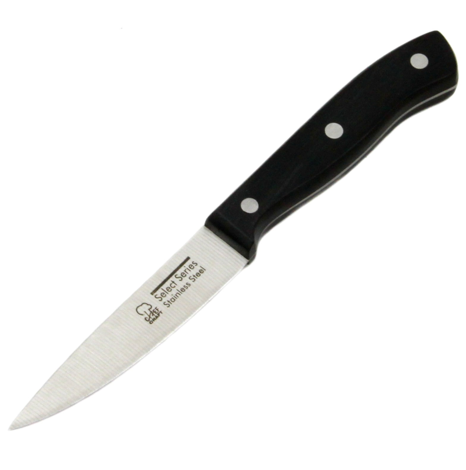 Chef Craft Select Paring Knife, 4 inch Blade 8 inches in Length ...