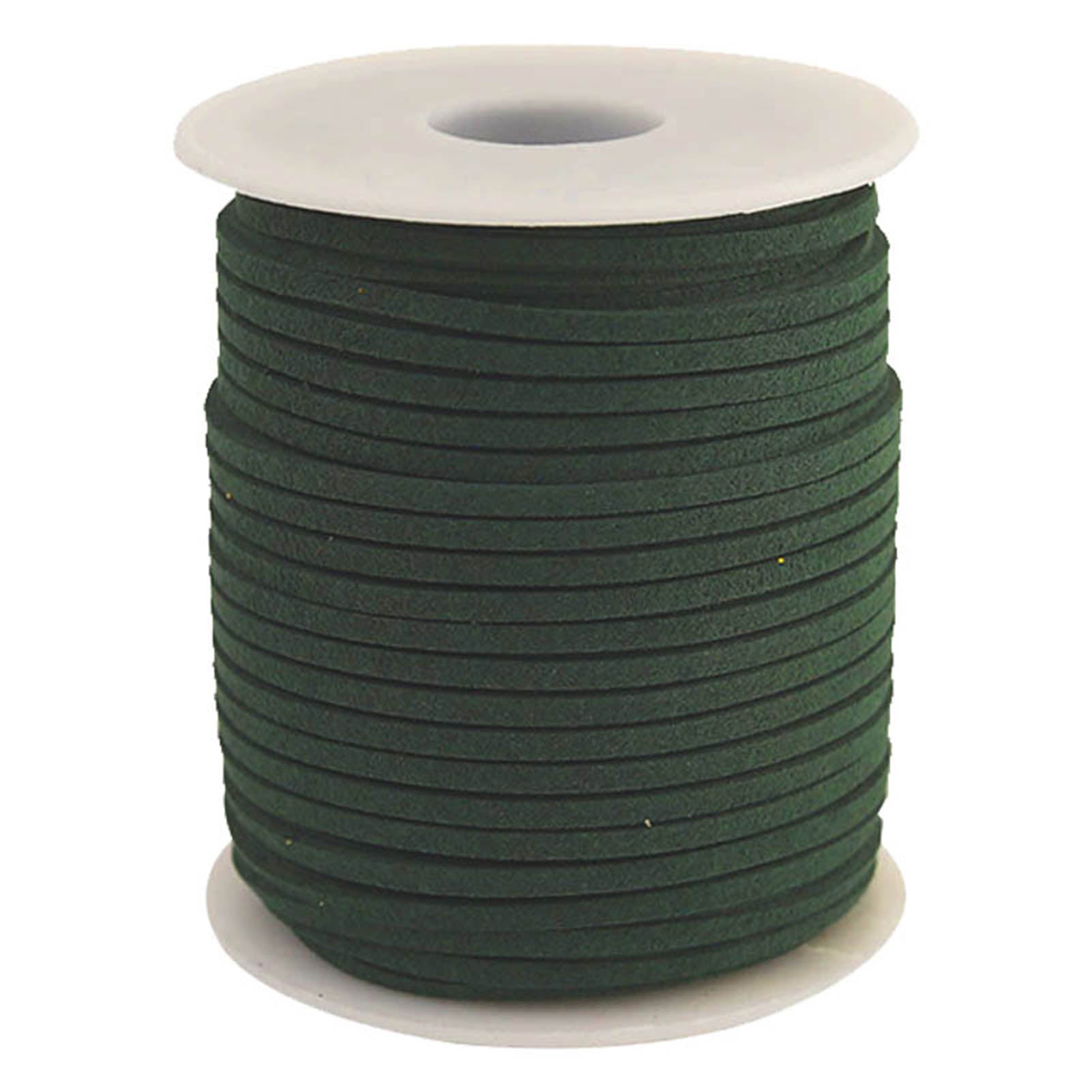 Farfi 50 Yard Raffia Ribbon Soft Suede Texture Solid Color Anti-break ...