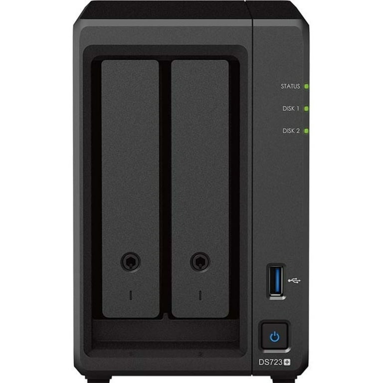Synology DS723+ NAS Server - AMD Ryzen R1600 Dual-core - 2GB Synology DS723+ NAS Server - AMD Ryzen R1600 Dual-core - 2GB