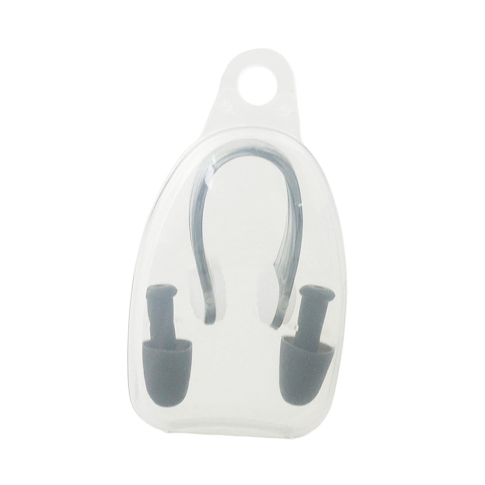 Nose Clip and Ear Swimming Swimming Nose Clip Ear Comfortable Silicone ...