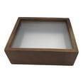 kowaku Wooden Shadow Box Frame Dried Flower Display Case Table ...