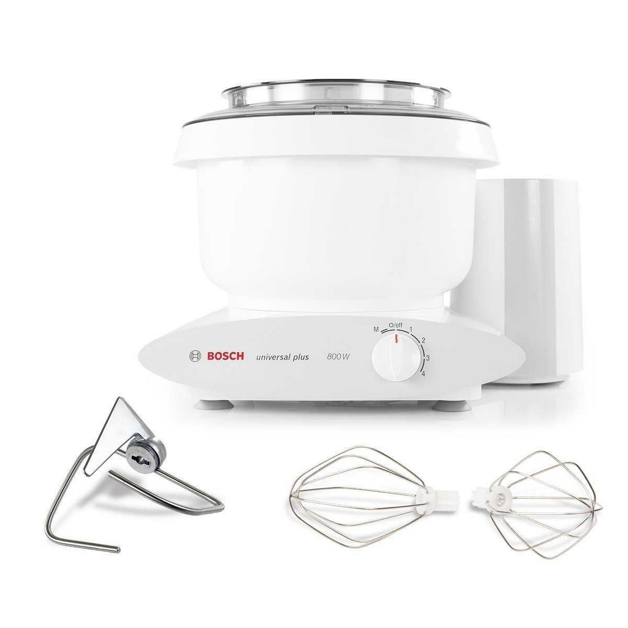 Bosch Universal Plus White Regular Bundle With Dough Hook Extender 6.5-Quart
