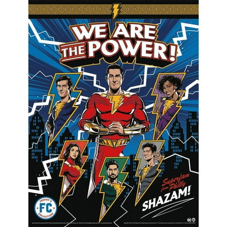 Shazam! Fury Of The Gods We Are The Power Paper Print | Walmart Canada