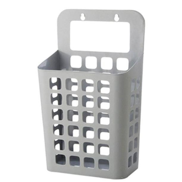 Wall Mounted Laundry Basket No Punch Dirty Clothes & Toy Hanging ...
