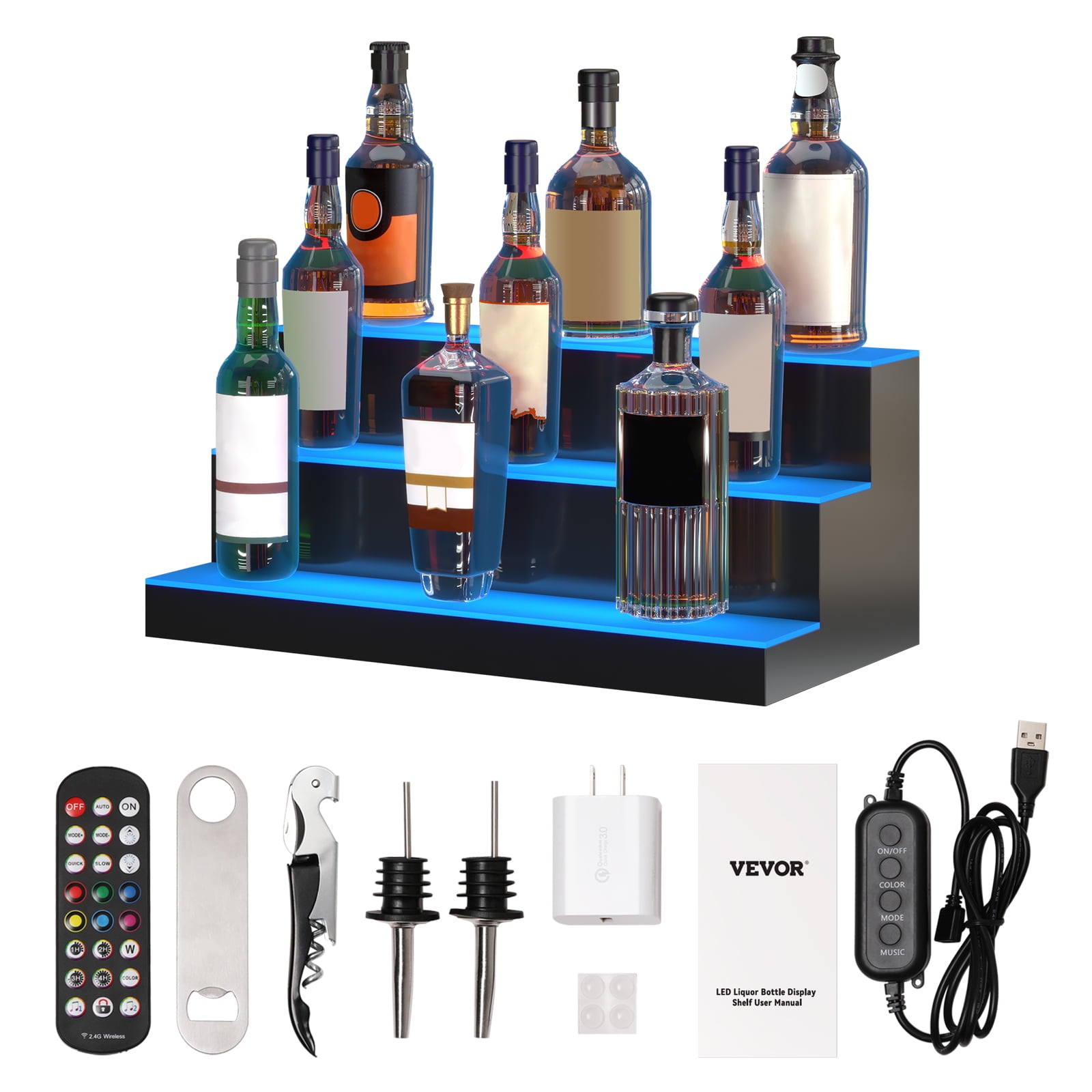 Click here for Vevor Led Lighted Liquor Bottle Display  3 Tiers 2... prices