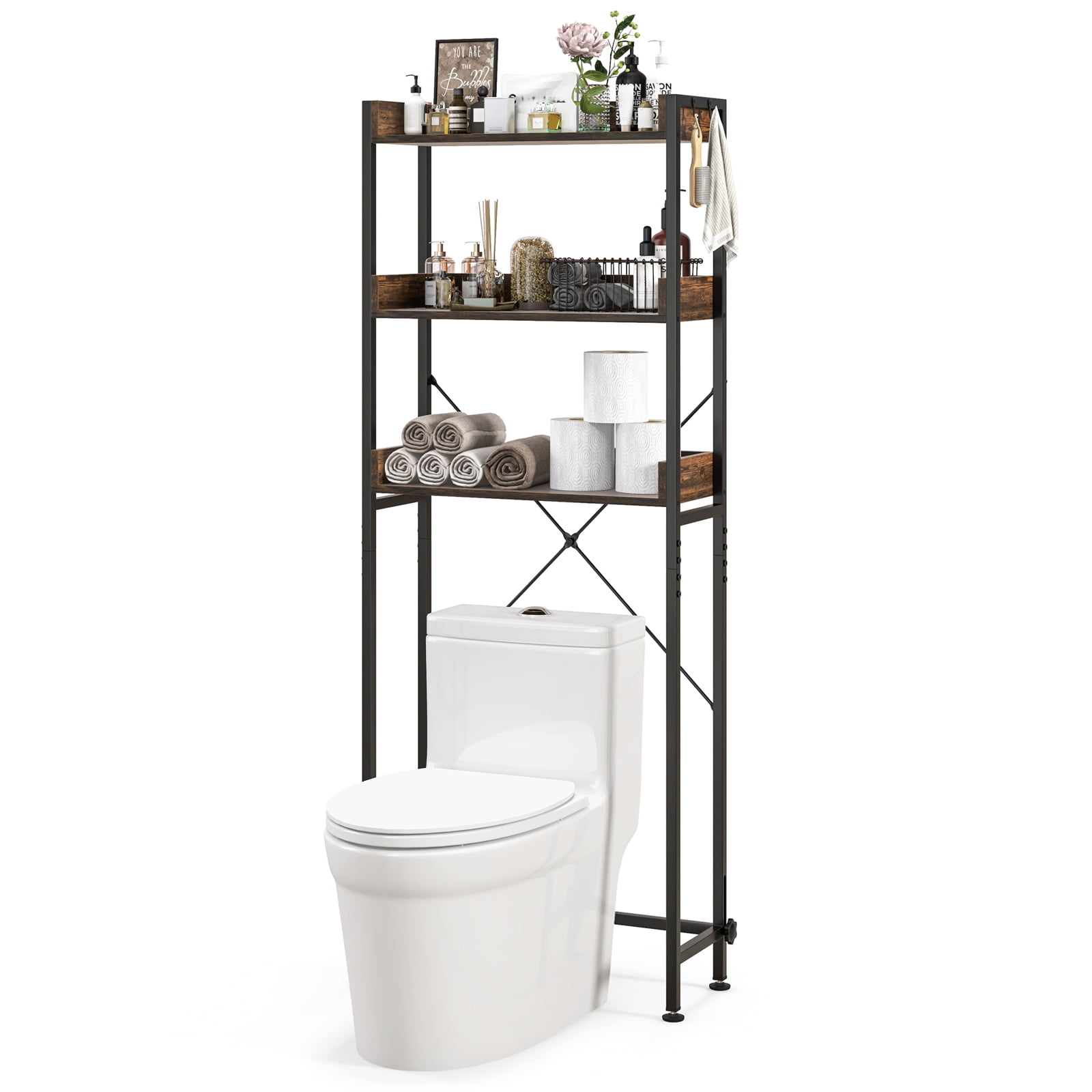 Click here for Costway 3-Tier Over-The-Toilet Bathroom Shelf Meta... prices