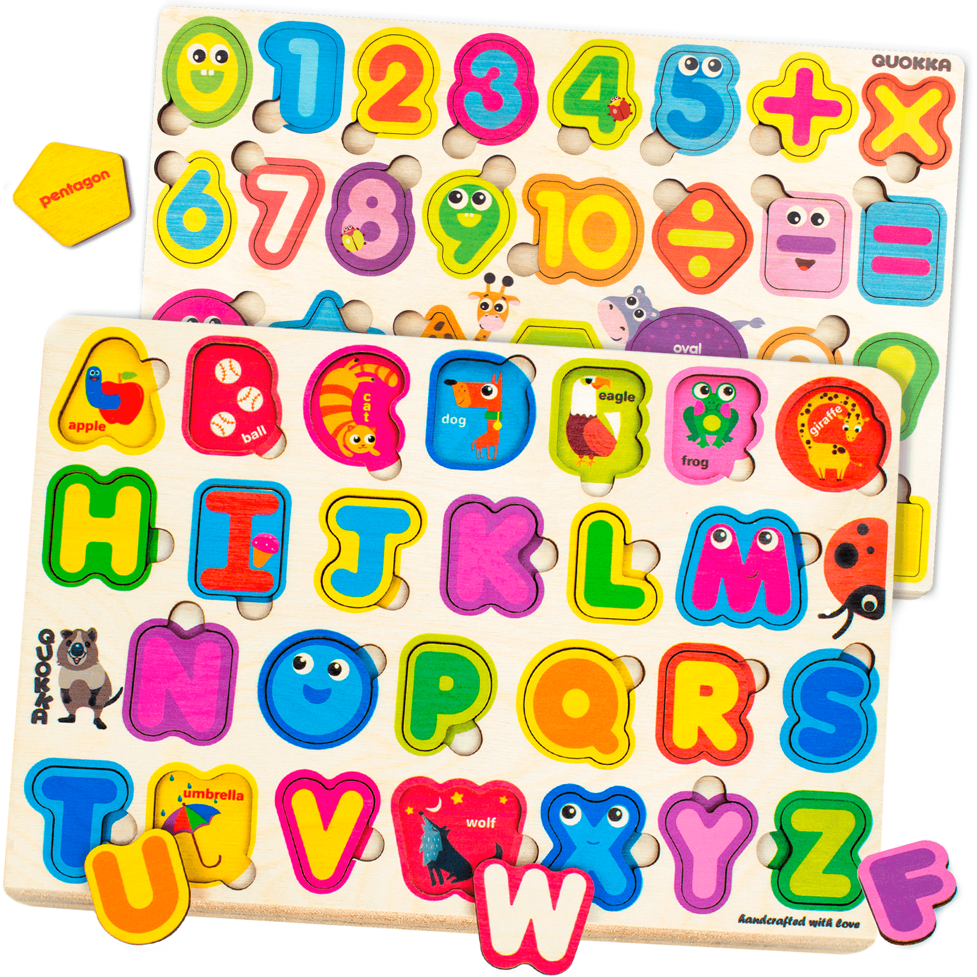 Quokka Wooden ABC Alphabet Shapes Puzzles Games For Toddlers 2 3 4 5 Quokka Wooden ABC Alphabet Shapes Puzzles Games For Toddlers 2 3 4 5