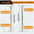 Tonsiki 2pcs Offset Screwdriver Set, 90 Degree Screwdriver, Z-type ...