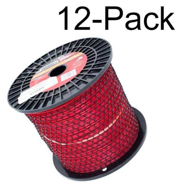 Shindaiwa Genuine 12-Pack of Ultra-Flex 5 Lb Spool .130" (dia.) Round ...