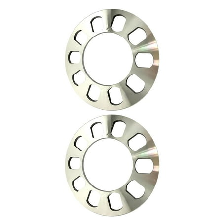 5mm ALLOY WHEEL SPACER SHIMS UNIVERSAL SET OF 2 5X114.3 5X120 5X120.7 ...