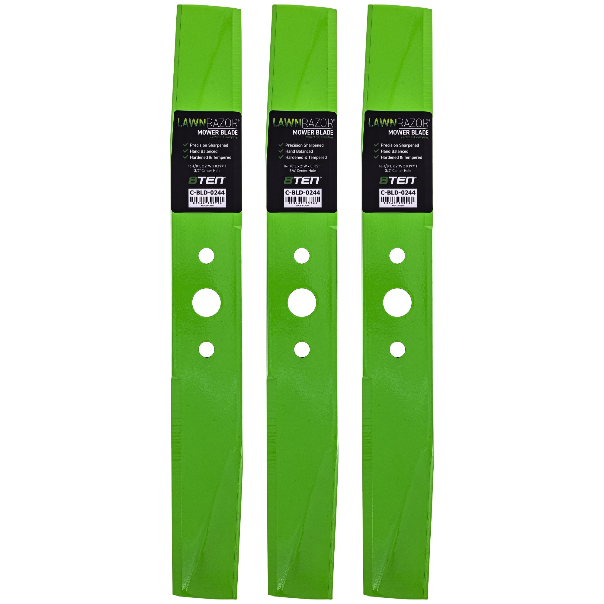 LawnRAZOR Blade for Simplicity 44 inch Deck 1716696ASM High Lift 3 Pack ...