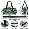 Personalized Name Glitter Cheer Bags for Girls Customize Travel Duffle ...