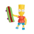 The Simpsons 5 inch Bart Simpson Action Figure with Skateboard ...