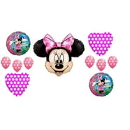 Mickey and Minnie Mouse Full Body Birthday Supershape Balloon Set ...