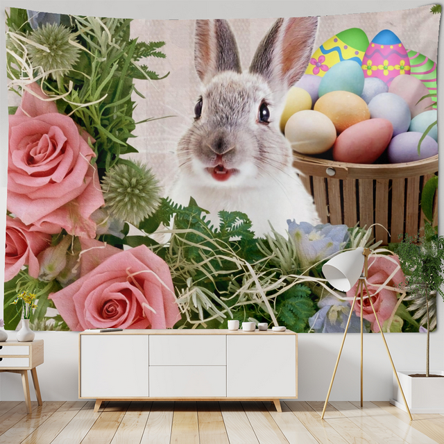 Spring Easter Cartoon Movie Theme Photography Backdrops Themed Balloon ...