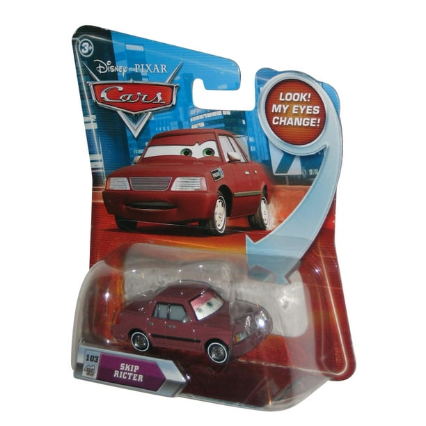 Disney Pixar Cars Lenticular Eyes Series 2 Skip Ricter Die Cast Toy Car ...