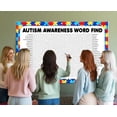Autism Awareness Word Search Game, Giant Crossword Puzzle, Large Word ...