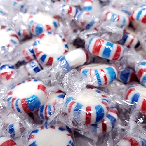 Candy Retailer Red White & Blue Starlight Mints 1 Lb - Walmart.com