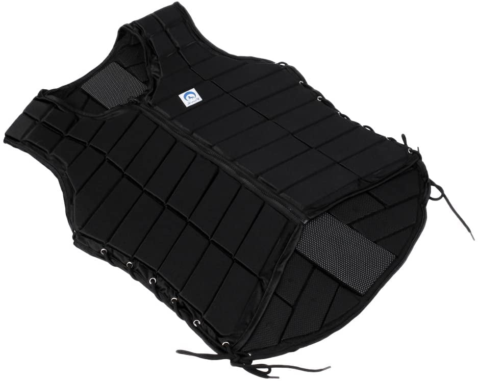Professional Black Horse Riding Safety Body Protector Equestrian Sports ...