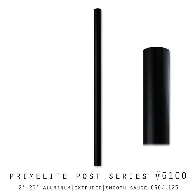 Primelite 6100 2 ft. Pole Aluminum Round Post - Walmart.com
