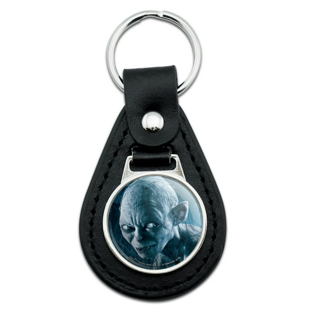 Black Leather The Lord of the Rings Gollum Character Keychain - Walmart.com