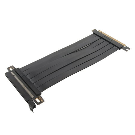 PCIe 3.0 X16 Riser Cable, High Speed Flexible PCIe 3.0 X16 Extender ...