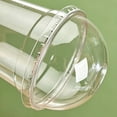 Clear Plastic Cups with Lids for Yogurt Fruit Ice Cream 3 Lid Types 5 ...