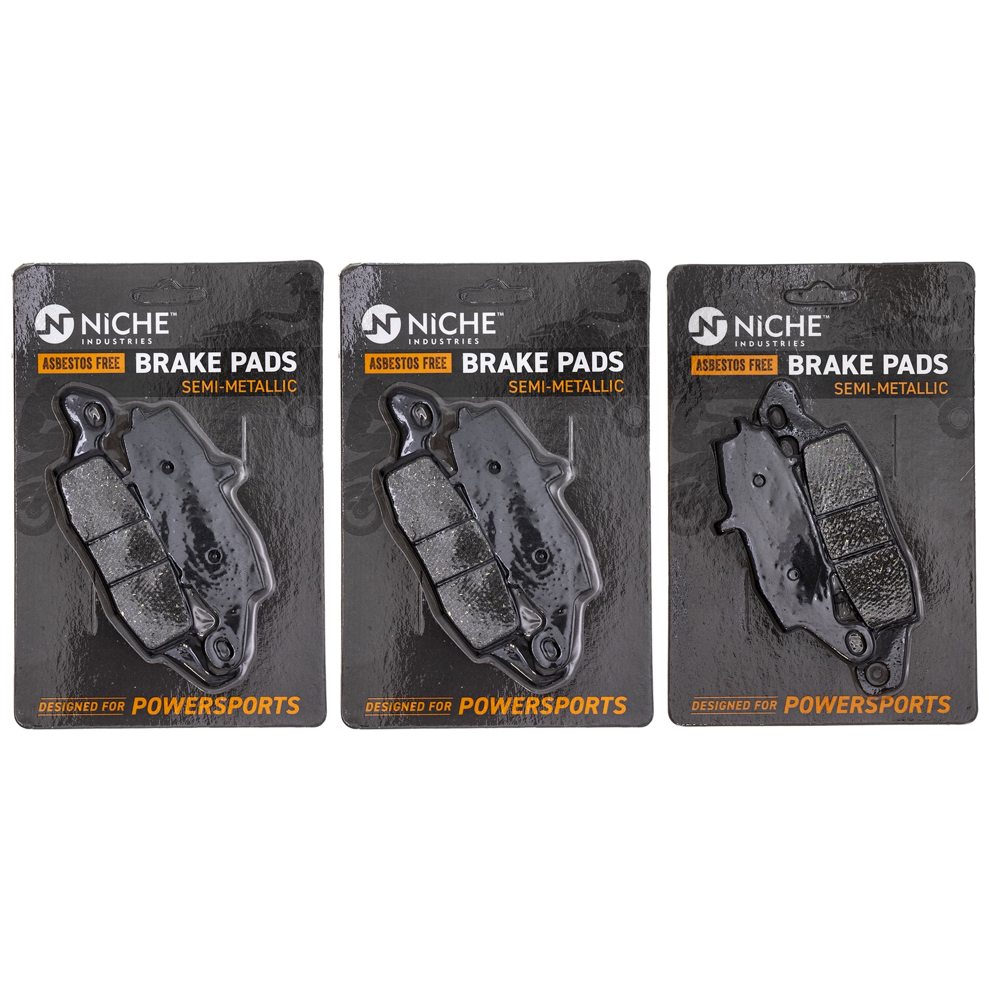 Click here for Niche Semi-Metallic Brake Pad Set For Kawasaki Vul... prices