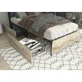 HMYG Twin Bed Frame,Storage Headboard with Charging Station,Solid and ...