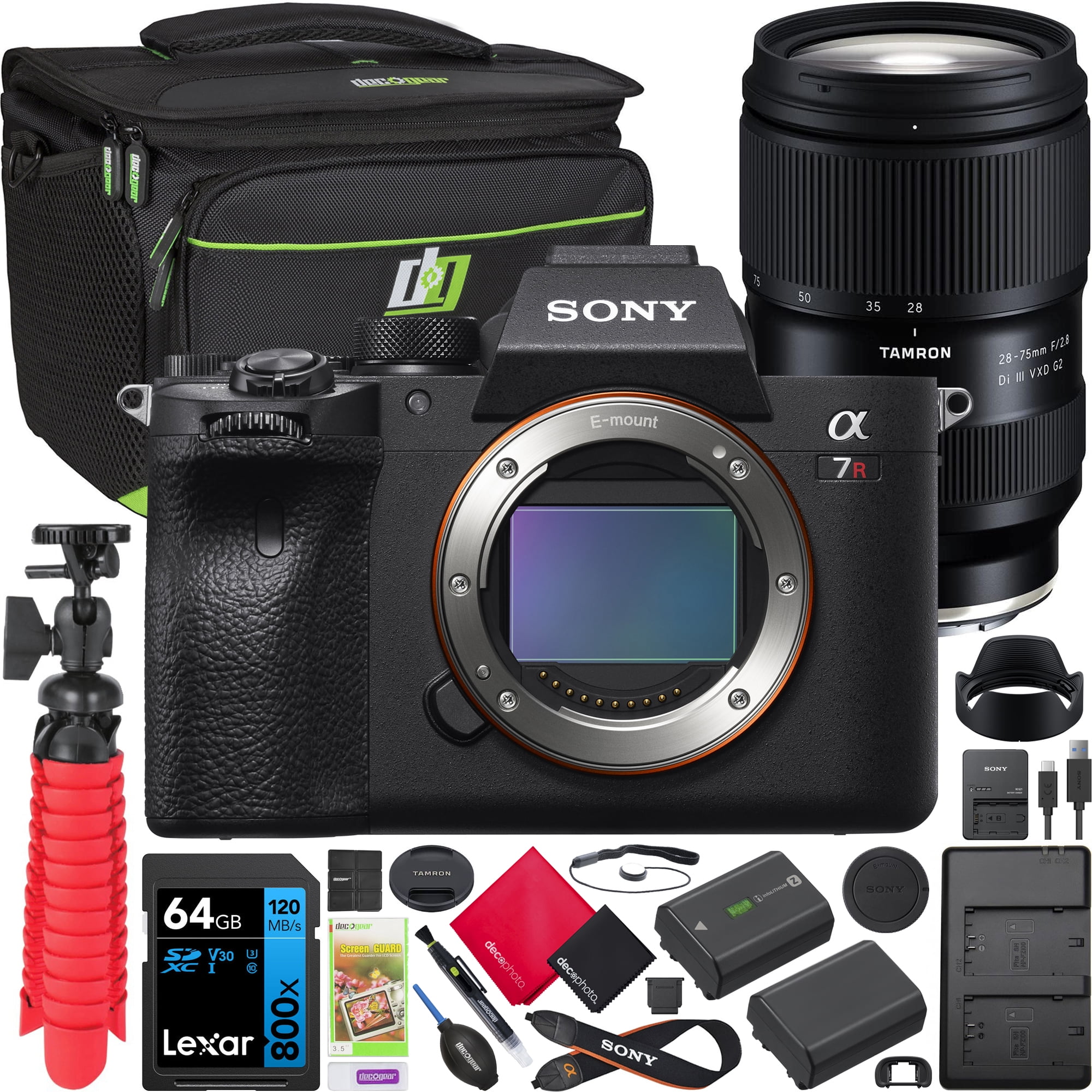 Sony a7R IV Full Frame Mirrorless Camera Body ILCE-7RM4A/B Bundle with ...