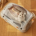 3-in-1 Hard Shell Pet Carrier - Backpack/Car/Airline Crate with Stress ...
