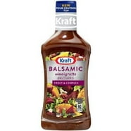 Kraft Raspberry Vinaigrette Lite Salad Dressing, 16 fl oz Bottle (Pack ...