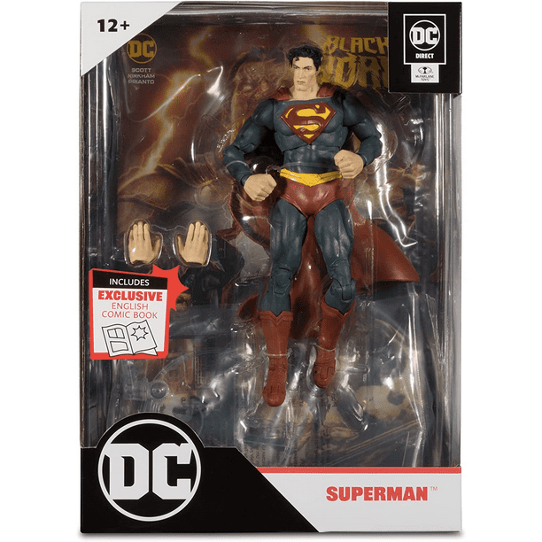 McFarlane DC Direct Superman con Comic McFarlane Toys McFarlane DC ...