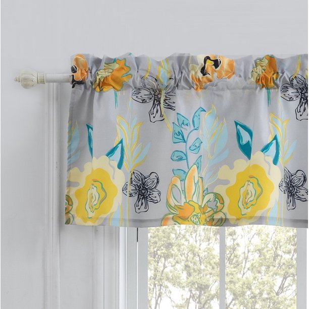 Global Trends Wildflower Delight Window Valance - Walmart.com