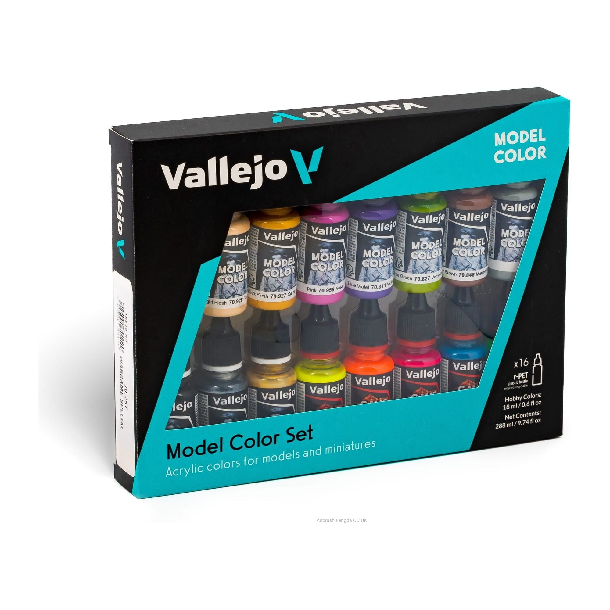 Click here for Pm Hansen Vallejo Wargame Special 16pc Paint Set prices