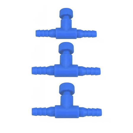 YDJKETAquarium Airline Regulator Pump Air Line Tube Flow Control Valve ...