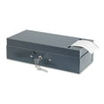 MMF Metal Lockable Security Box Safe for Papers, Insulated Steel, Sand ...