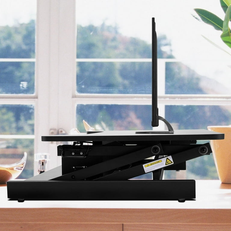 The House of Trade Standing Desk Height Adjustable Sit to Stand Up Desk Riser