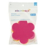 Pink & Yellow Flower Felt Shapes - 15ct. by Creatology™ - Walmart.com