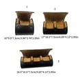 1/2/3 Slot PU Leather Watch Box For Watch Protective Storage Case With ...