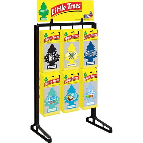 Little Trees Z1D-10000-DH Variety Air Freshener Plastic Rack (144 ...