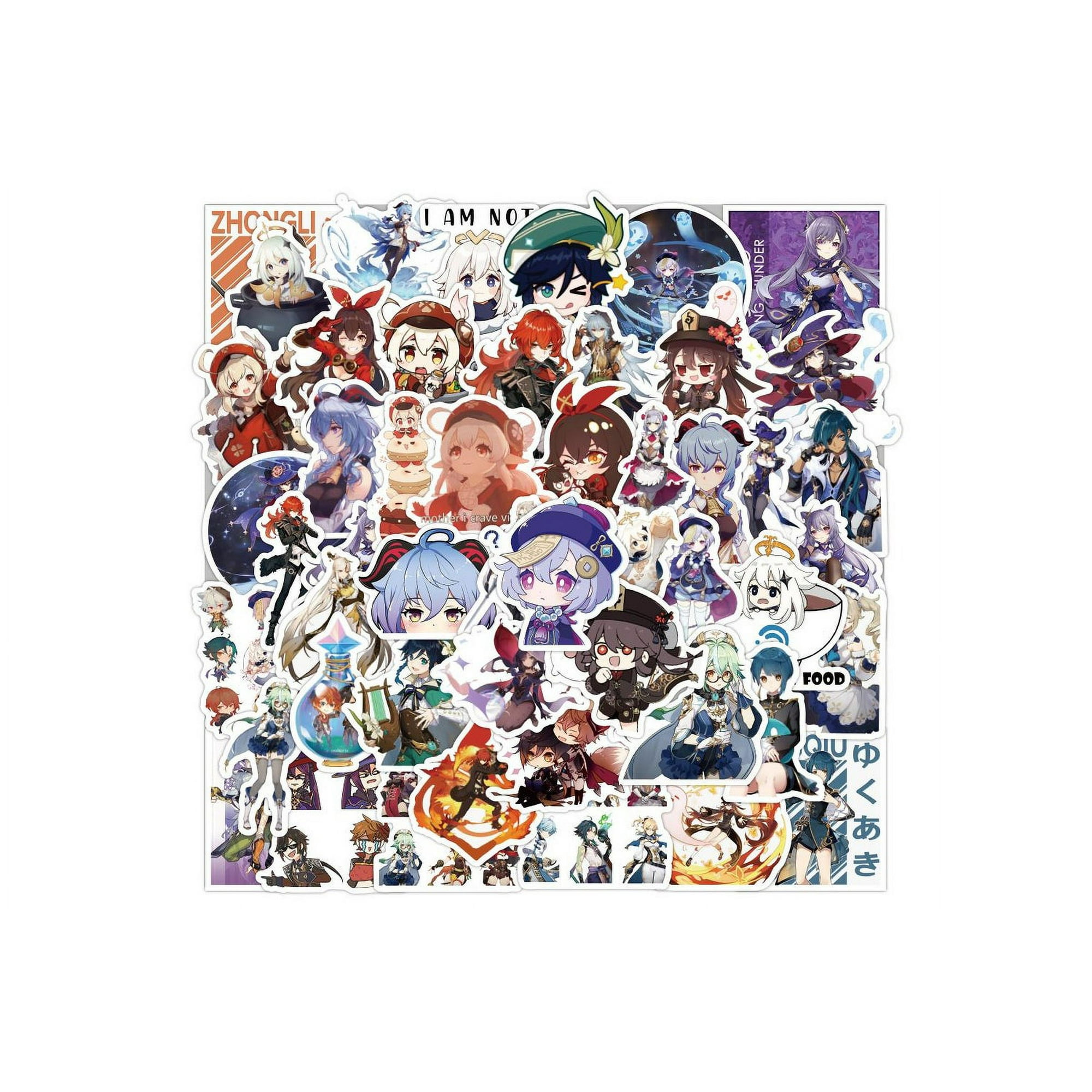 Click here for Quanzhoutiandi 50pc Genshin Impact Stickers Birthd... prices