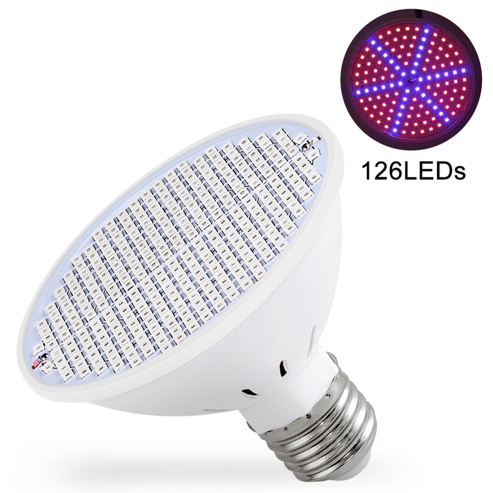 DYstyle LED Plant Grow Light Bulb E26 E27 Plant Light for Flowers ...