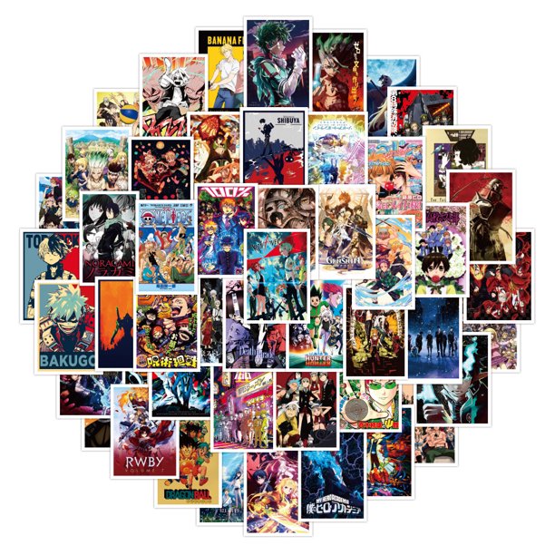 50pcs Monster High Stickers Pack Cool Anime Stickers for Teens Laptops ...