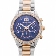 Michael Kors Women's Runway MK6163 Rose Gold Stainless-Steel Quartz ...