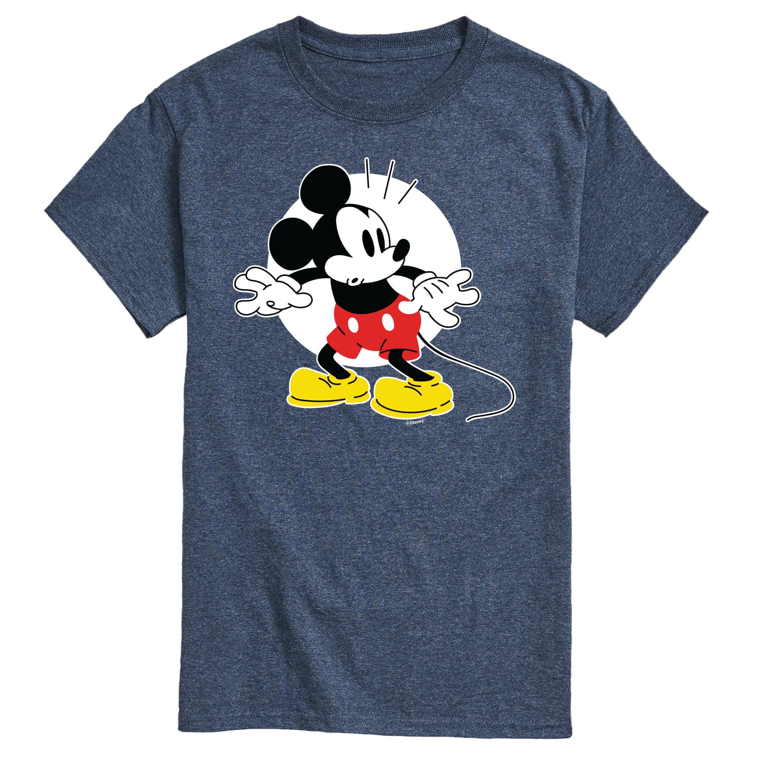 Mickey & Friends - Mickey Surprised - Men's Short Sleeve Graphic T ...