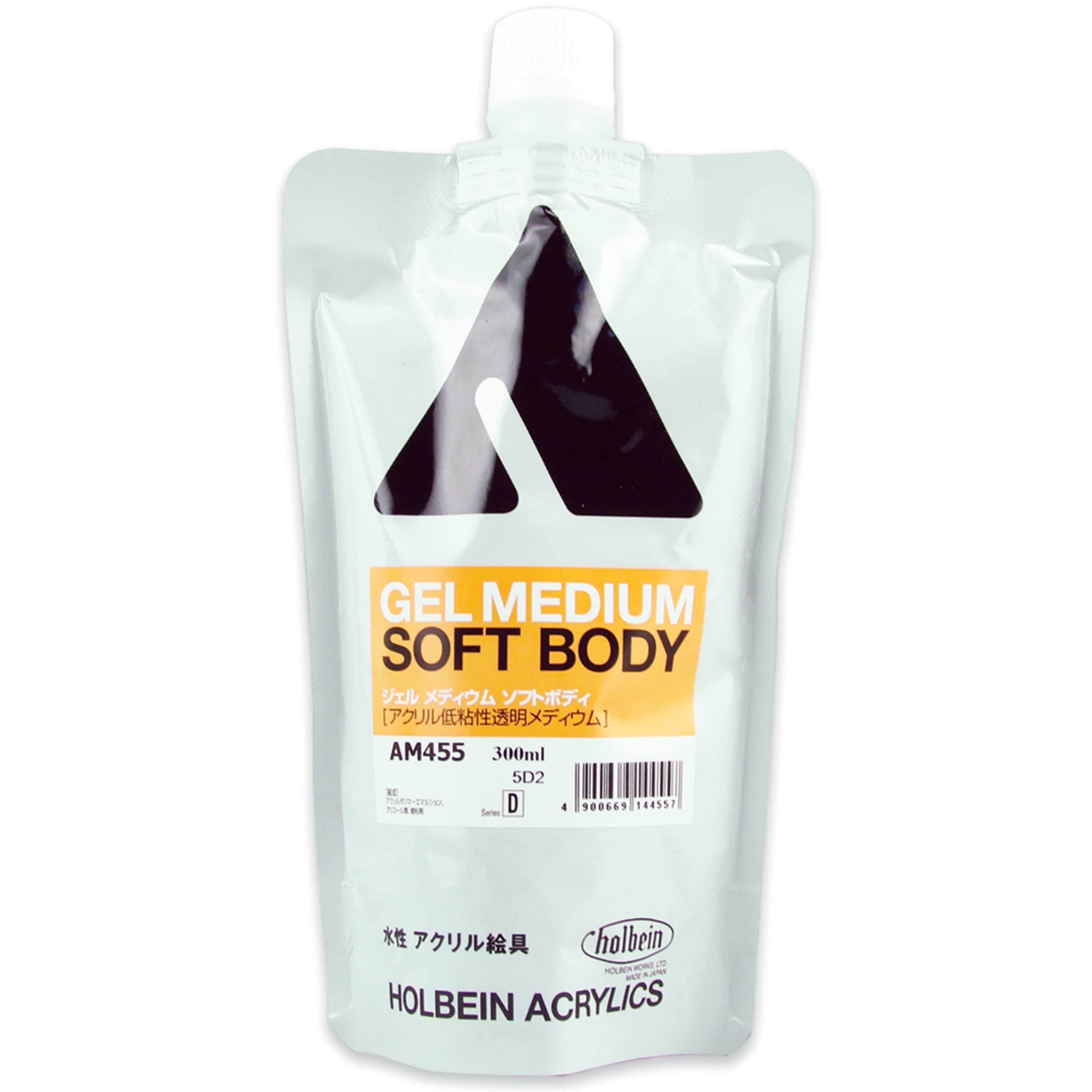 Holbein Artist Heavy Body Acrylic Soft Body Gel Medium, 300ml ...