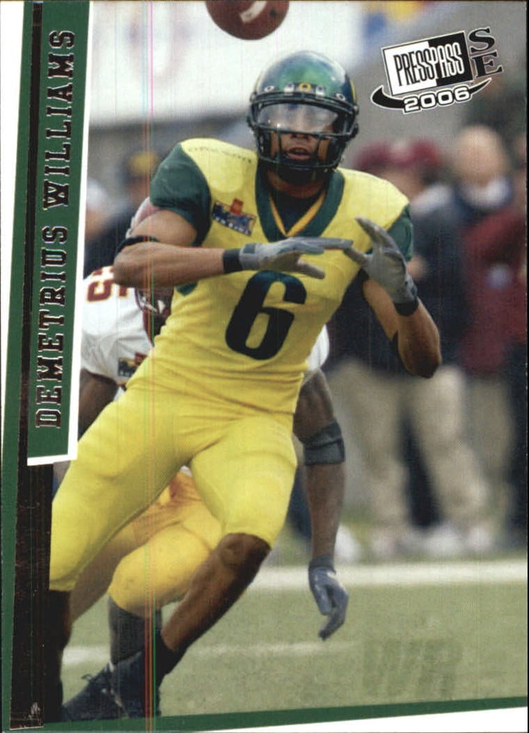 2006 Press Pass SE #38 Demetrius Williams NFL Football Trading Card ...