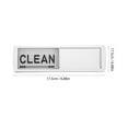 Dishwasher Clean Dirty Magnet Washing Machine Sign Magnets Indicator ...