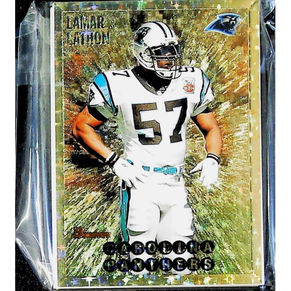 1995 Bowman Football Carolina Panthers Team Set 16 Cards 12 Foils Kerry ...